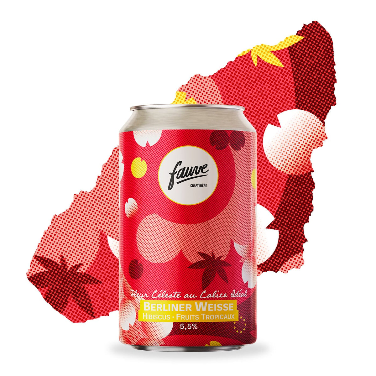 Fleur Céleste au Calice Idéal - Berliner Weisse Hibiscus Fruits Tropic ...
